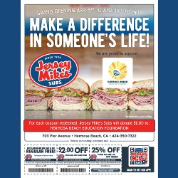 HBEF: Jersey Mike’s Subs HB Grand Opening Giveback One Week Event ...